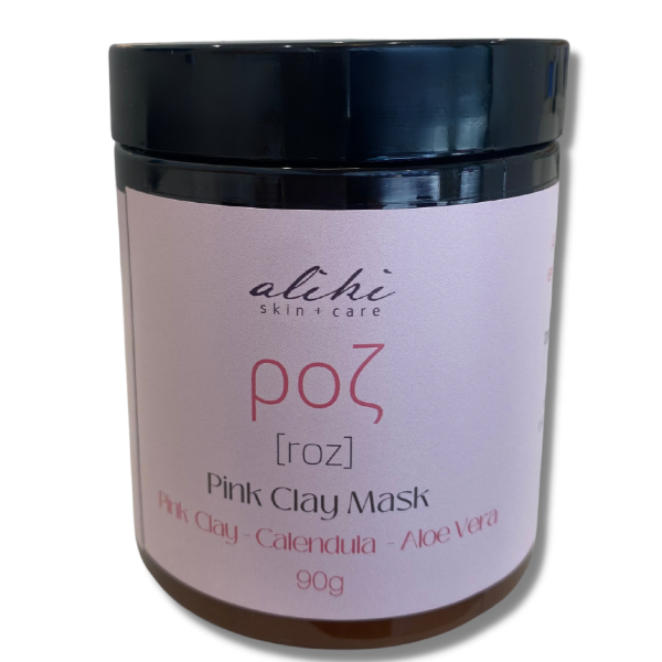 ροζ [roz] Pink Clay Mask | Aliki Skin + Care